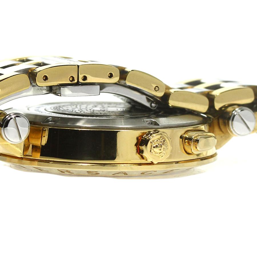 VERSACE（ヴェルサーチェ） ヴェルサーチ VERSACE VEBV00519 Vレース デュアルタイム クォーツ メンズ 箱・保証書付き ...