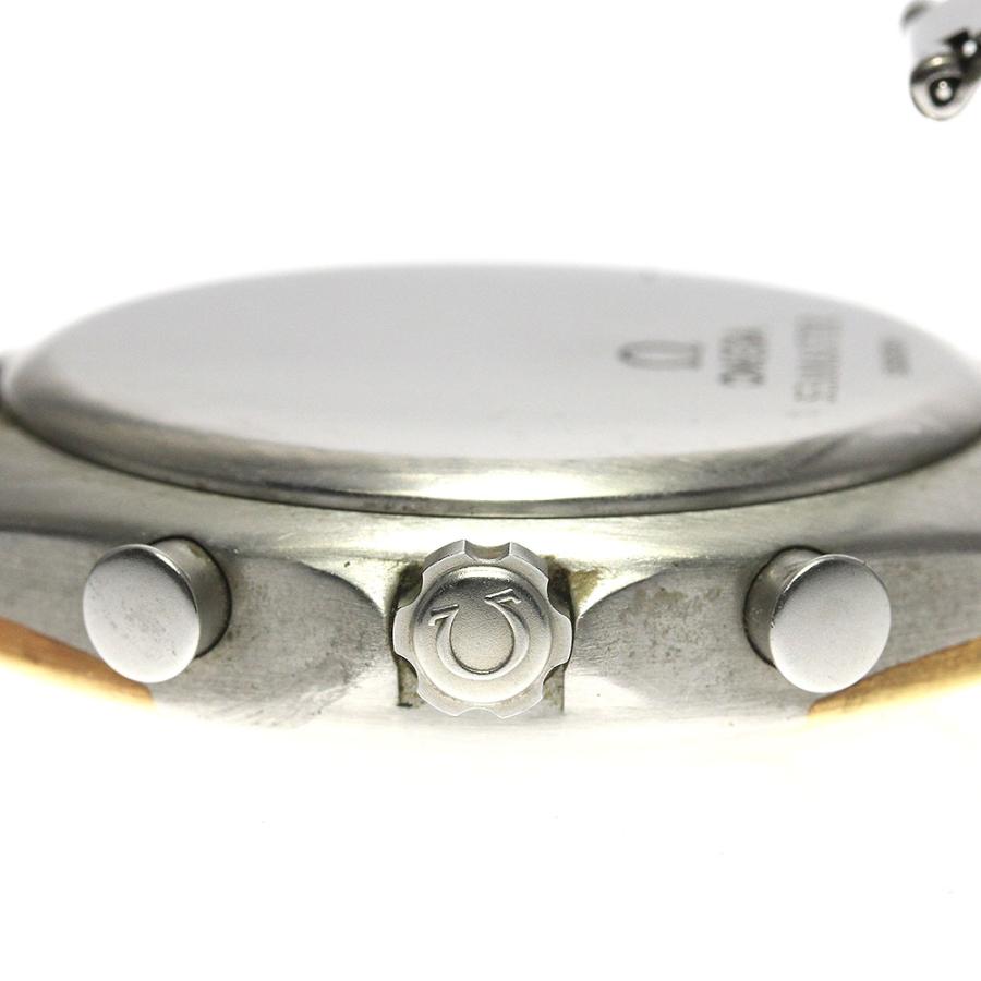 OMEGA 訳あり オメガ シーマスター ポラリス クロノグラフ デイト クォーツ メンズ _771491 : CLOSER Yahoo ...