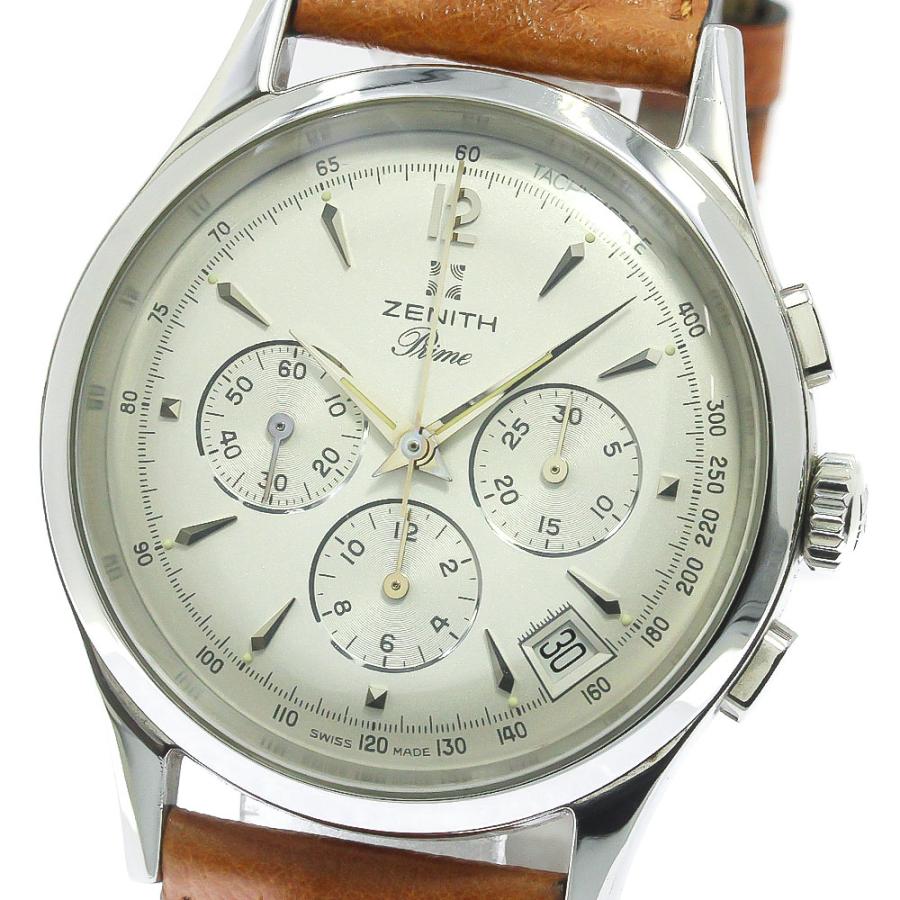 ZENITH（時計） ゼニス ZENITH 01-0010.420 エルプリメロ プライム クロノグラフ cal.420 手巻き メンズ 良品 保証書付き_771624 : CLOSER ...