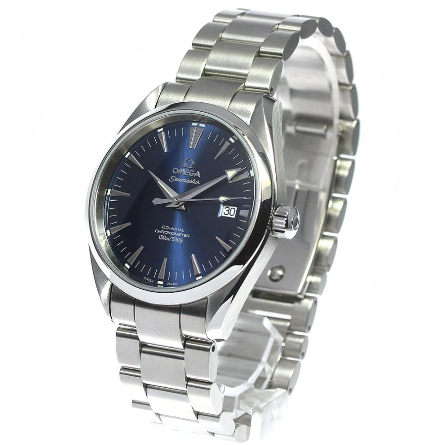 OMEGA オメガ 2503.80 シーマスター アクアテラ デイト 自動巻き メンズ 美品 _771651 : CLOSER Yahoo ...