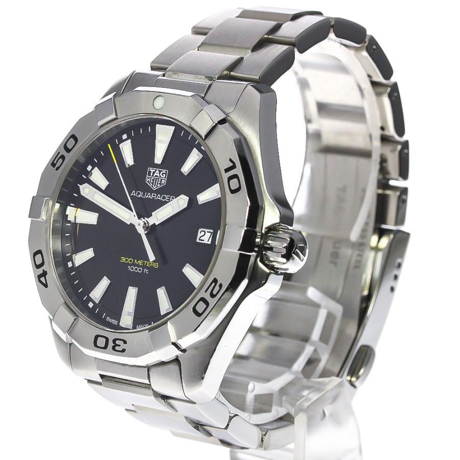 TAG HEUER タグホイヤー WBD1110 アクアレーサー デイト クォーツ メンズ 保証書付き_772439 : CLOSER ...