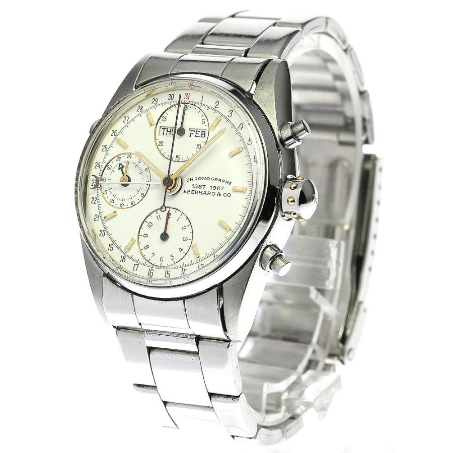 ジャンク エベラール EBERHARD 31011/B 100周年記念 トリプルカレンダー クロノグラフ 自動巻き メンズ _772441 : CLOSER Yahoo!ショップ - 通販 ...