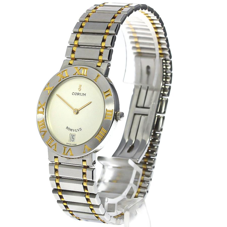 CORUM コルム 43.903.21V048 ロムルス デイト クォーツ メンズ _772614 : CLOSER Yahoo!ショップ - 通販 - Yahoo!ショッピング