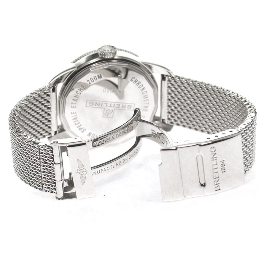 ブライトリング BREITLING A37320 スーパーオーシャン ヘリテージ 38 自動巻き メンズ 美品 保証書付き_772655 ...