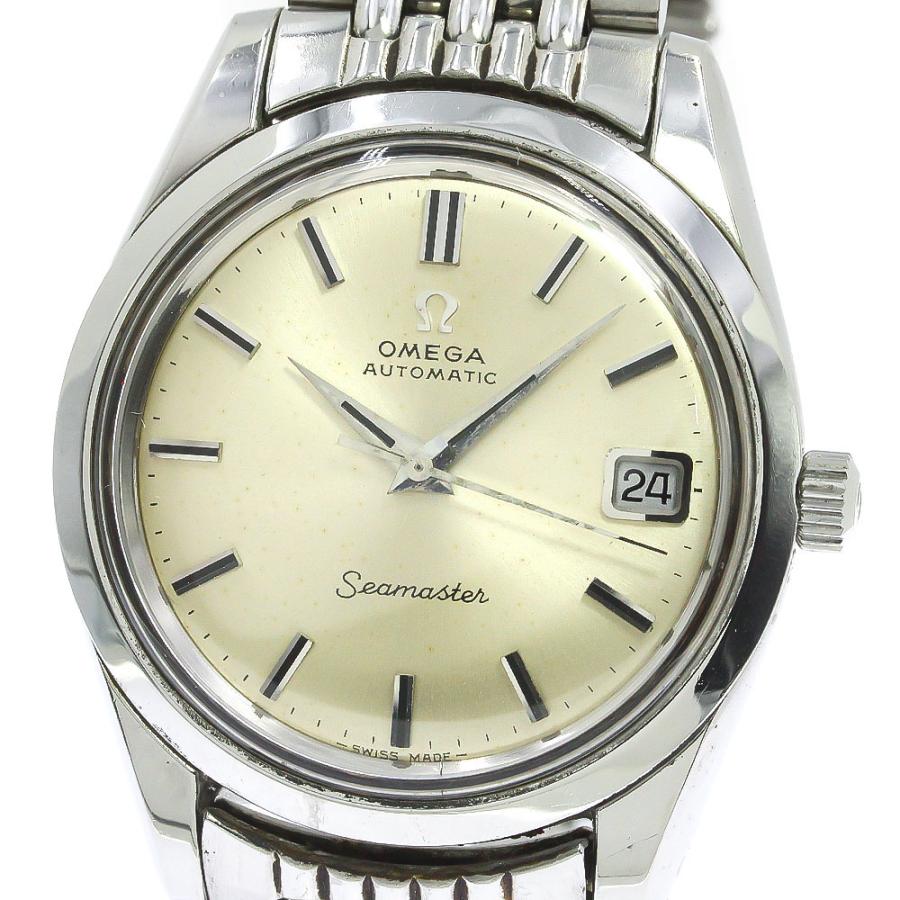 OMEGA オメガ 166.010 シーマスター Cal.565 デイト ライスブレス 自動巻き メンズ _772776 : CLOSER ...