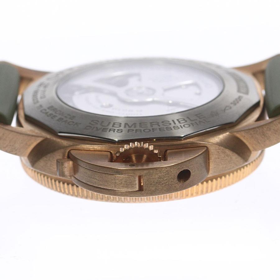 OFFICINE PANERAI パネライ PAM00968 サブマーシブル ブロンゾ 自動巻き メンズ 美品 箱・保証書付き_773368 ...