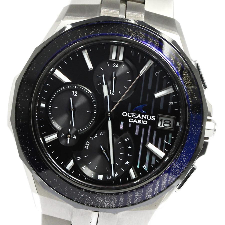 CASIO（カシオ） CASIO OCW-S5000E-1AJR オシアナス マンタ 蒔絵 しぶき ソーラー電波 メンズ _773397 ...