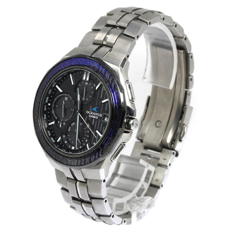 CASIO（カシオ） CASIO OCW-S5000E-1AJR オシアナス マンタ 蒔絵 しぶき ソーラー電波 メンズ _773397 ...