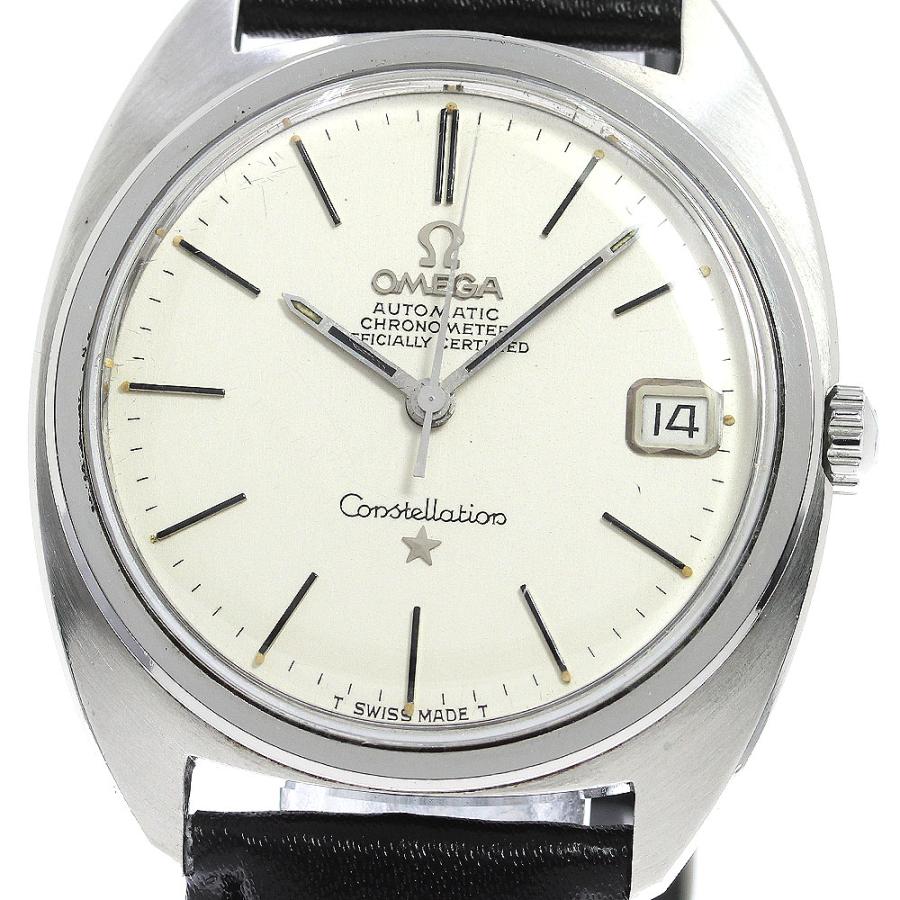 OMEGA オメガ 168.017 コンステレーション Cal.564 デイト 自動巻き メンズ _773692 : CLOSER Yahoo ...