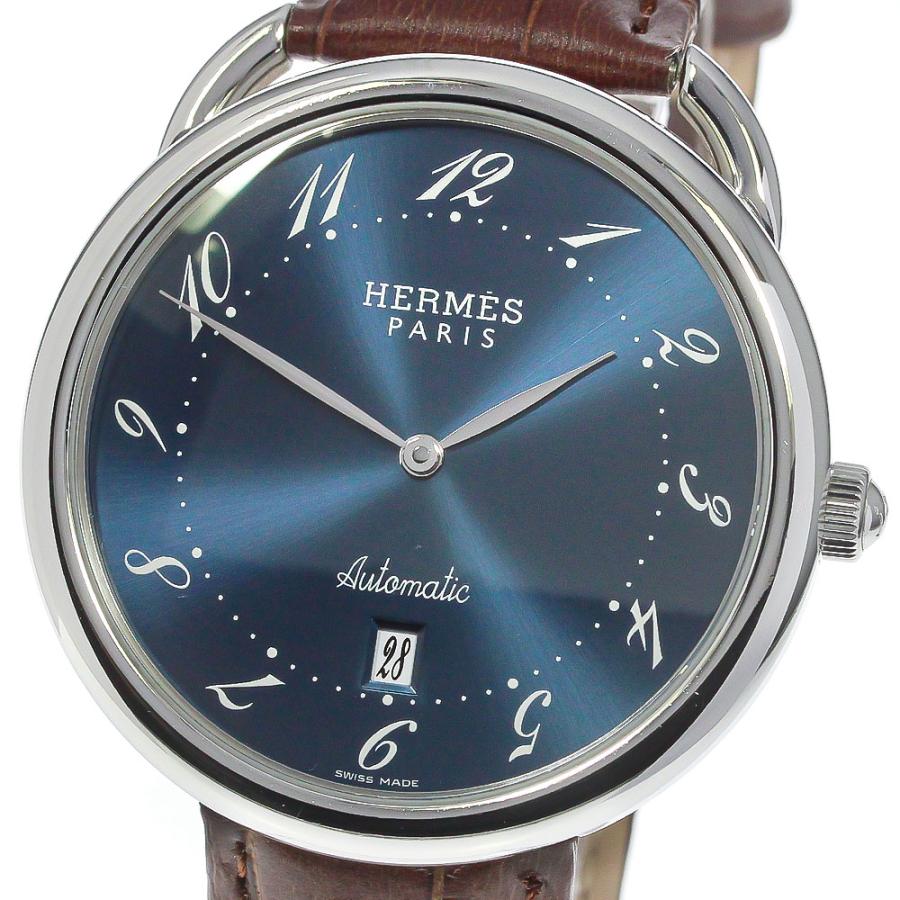 HERMES エルメス AR4.810 アルソー デイト 自動巻き メンズ _773725 : CLOSER Yahoo!ショップ - 通販 - Yahoo!ショッピング