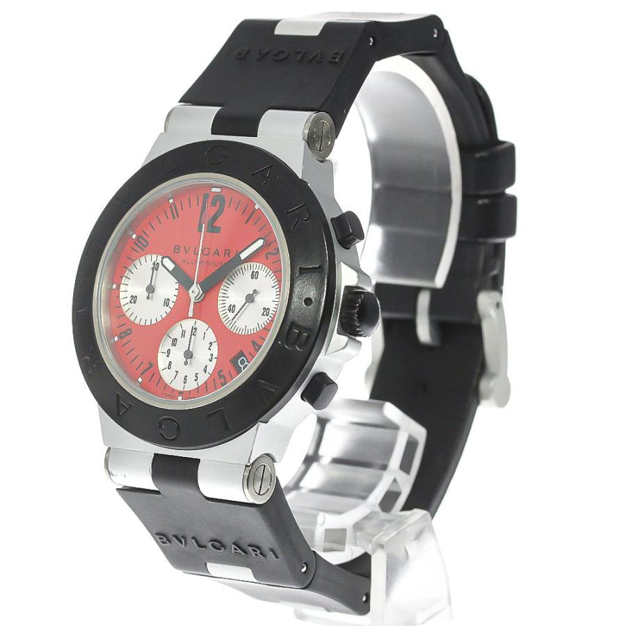 BVLGARI ブルガリ AC38TA アルミニウム クロノグラフ 自動巻き メンズ 箱付き_773775 : CLOSER Yahoo ...