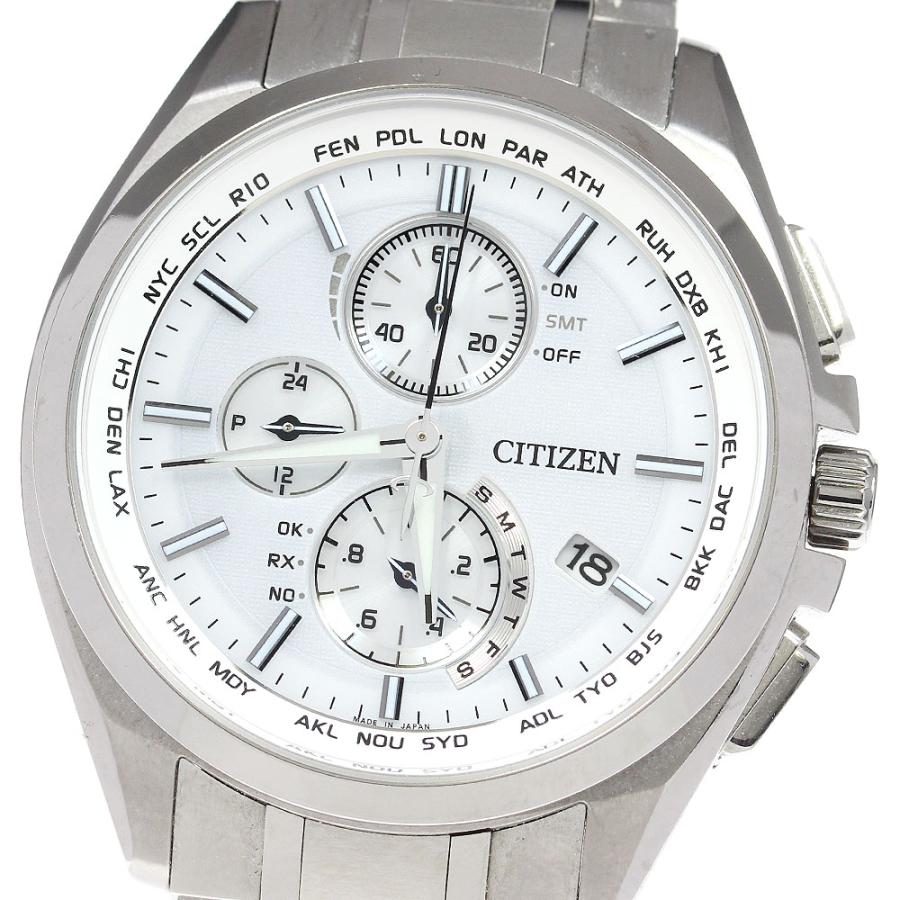CITIZEN シチズン H804-T018696/A78040-57A アテッサ エコドライブ ソーラー電波 メンズ _773784 ...