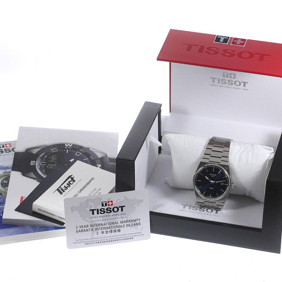 TISSOT ティソ T137410A PRX デイト クォーツ メンズ 美品 箱・保証書付き_773910 : CLOSER Yahoo ...