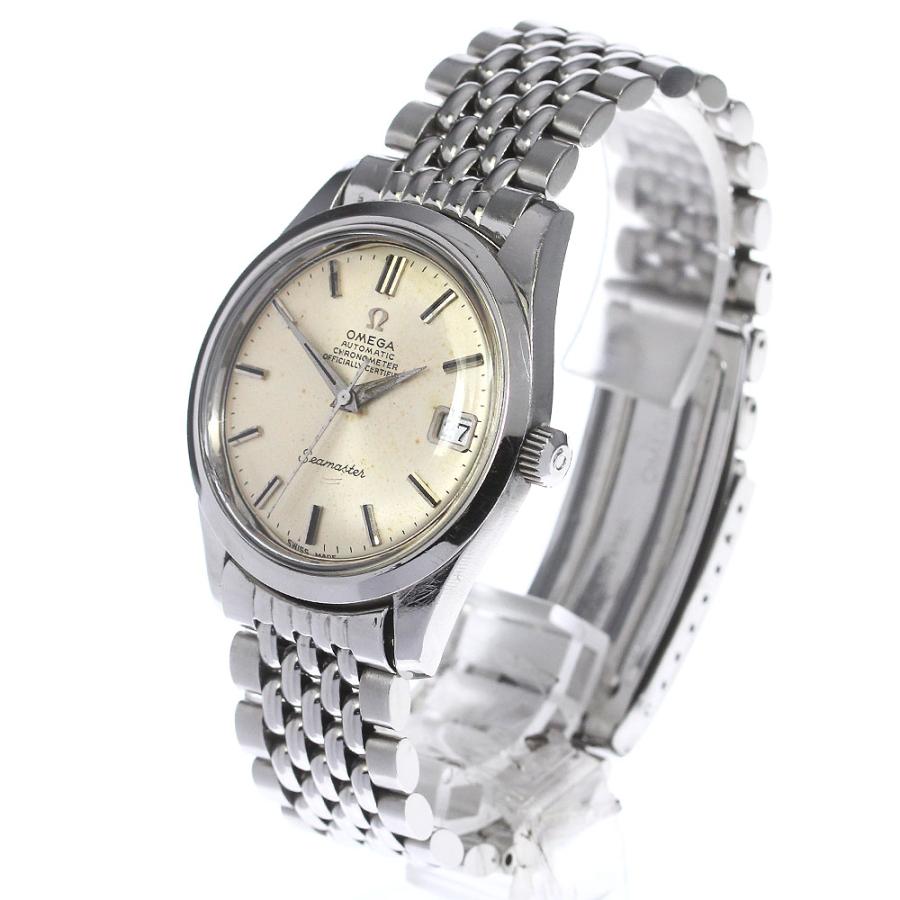 OMEGA オメガ 168.024 シーマスター デイト cal.564 ライスブレスレット 自動巻き メンズ _773941 ...