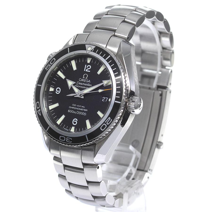OMEGA オメガ 2201.50 シーマスター600 プラネットオーシャン デイト 自動巻き メンズ 保証書付き_774145 ...