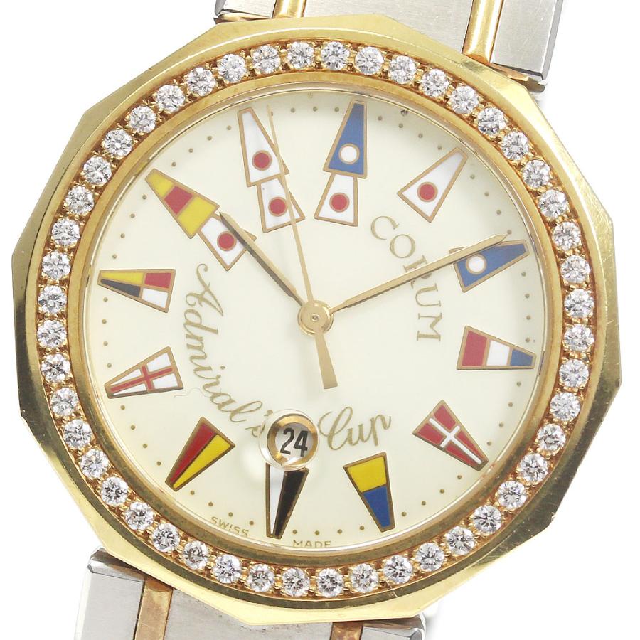 CORUM コルム 39.812.28 V-52 アドミラルズカップ ダイヤベゼル クォーツ メンズ _774641 : CLOSER Yahoo!ショップ - 通販 - Yahoo!ショッピング