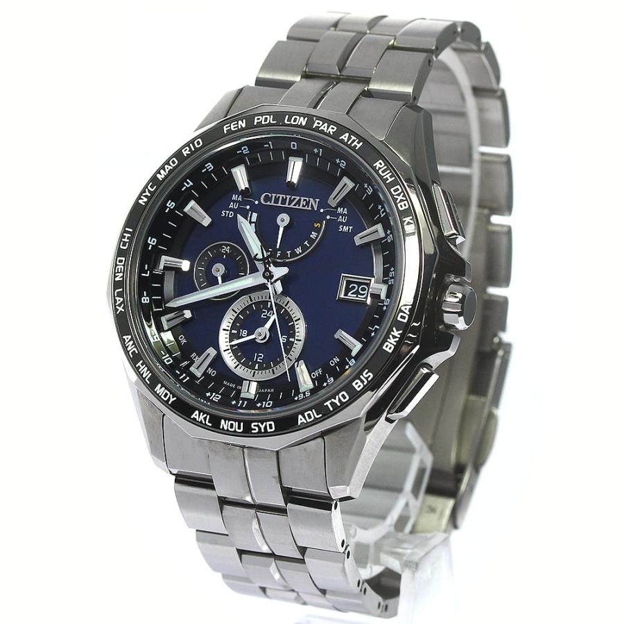 CITIZEN シチズン AT9090-53L アテッサ ダブルダイレクトフライト エコドライブ ソーラー電波 メンズ 良品 _774760 : CLOSER Yahoo!ショップ - 通販 ...