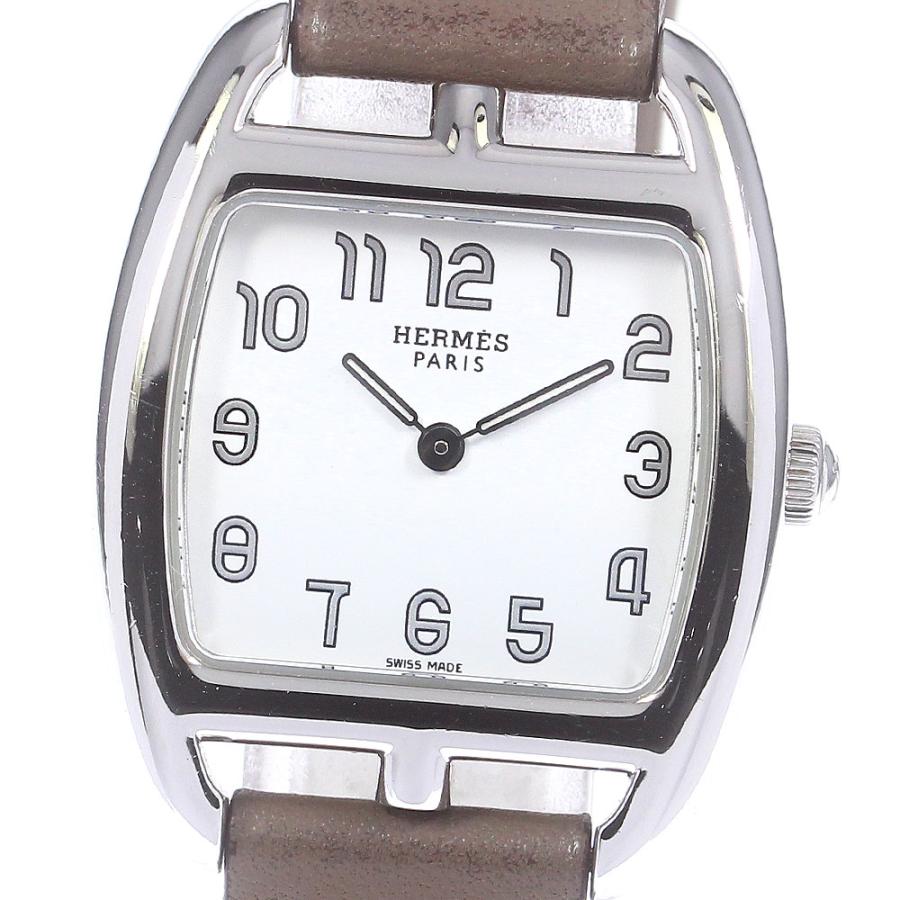 HERMES エルメス CT1.210 ケープコッド トノー クォーツ レディース _775637 : CLOSER Yahoo!ショップ - 通販 - Yahoo!ショッピング