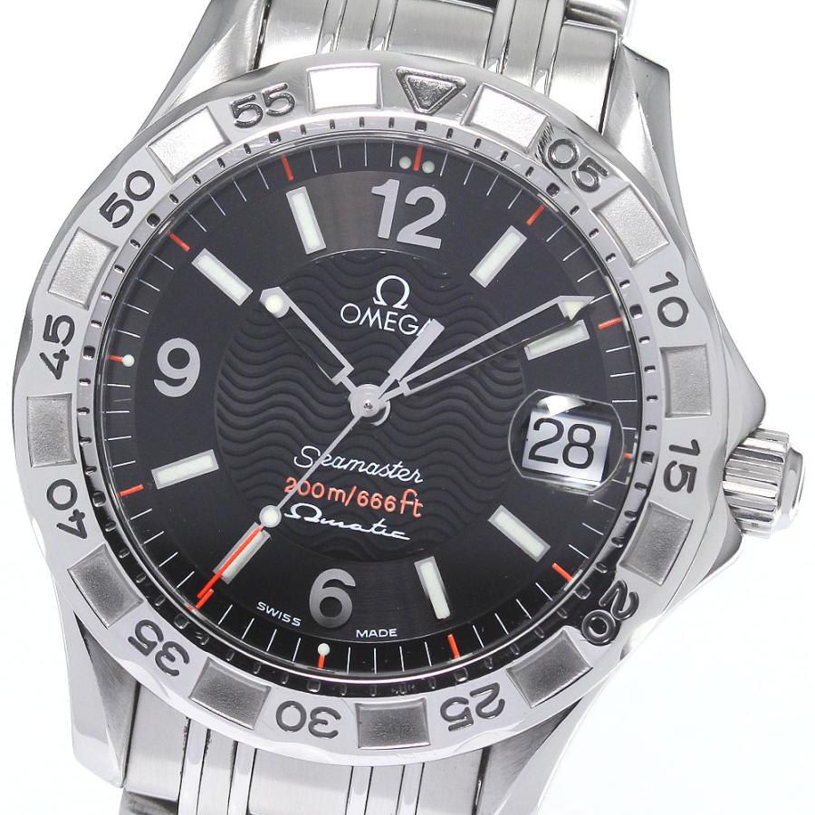 OMEGA 訳あり オメガ 2514.50 シーマスター200m オメガマチック オートクォーツ メンズ _776037 : CLOSER ...
