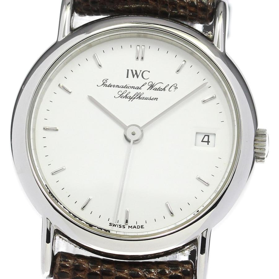 IWC SCHAFFHAUSEN ポートフィノ デイト クォーツ レディース 良品 _776046 : CLOSER Yahoo!ショップ - 通販 - Yahoo!ショッピング