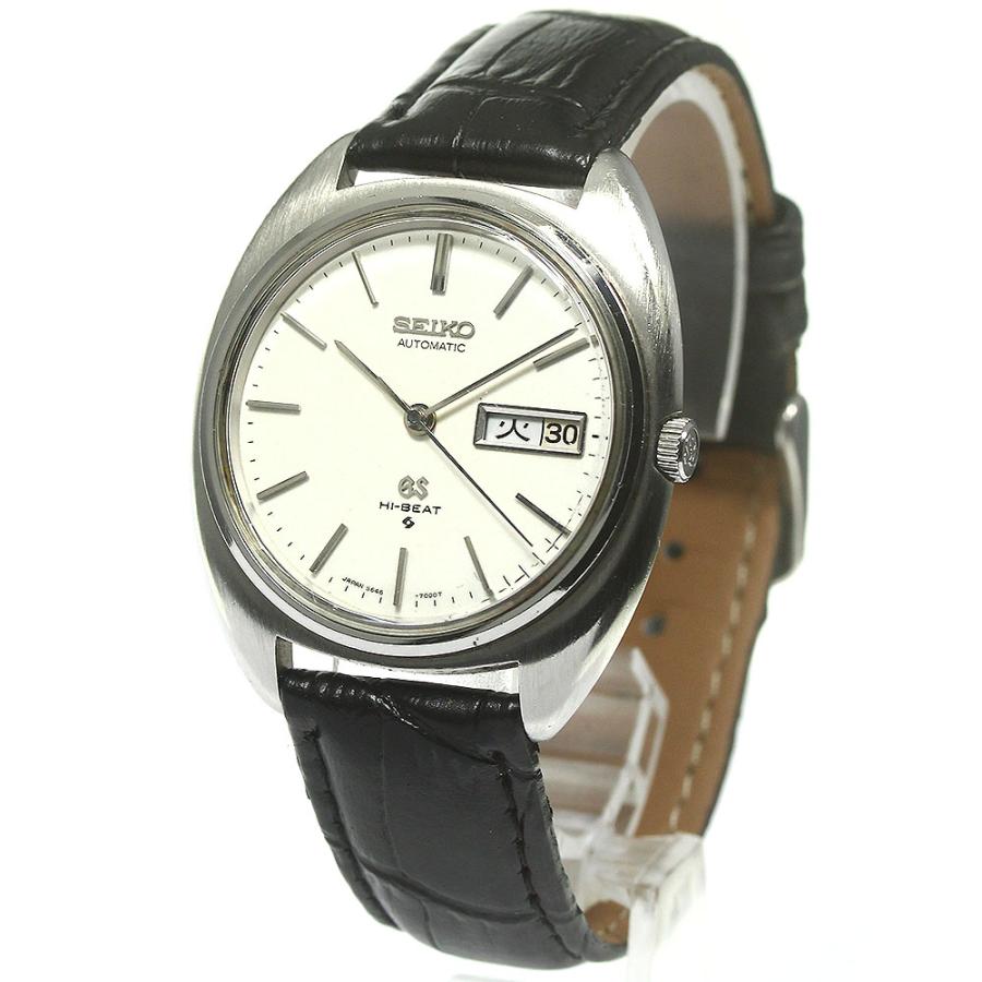 SEIKO セイコー 5646-7000 グランドセイコー デイデイト 自動巻き メンズ _776364 : CLOSER Yahoo ...