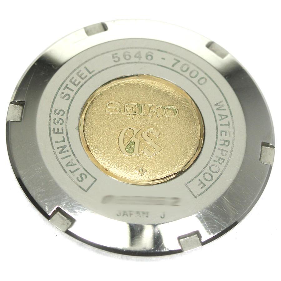 SEIKO セイコー 5646-7000 グランドセイコー デイデイト 自動巻き メンズ _776364 : CLOSER Yahoo ...