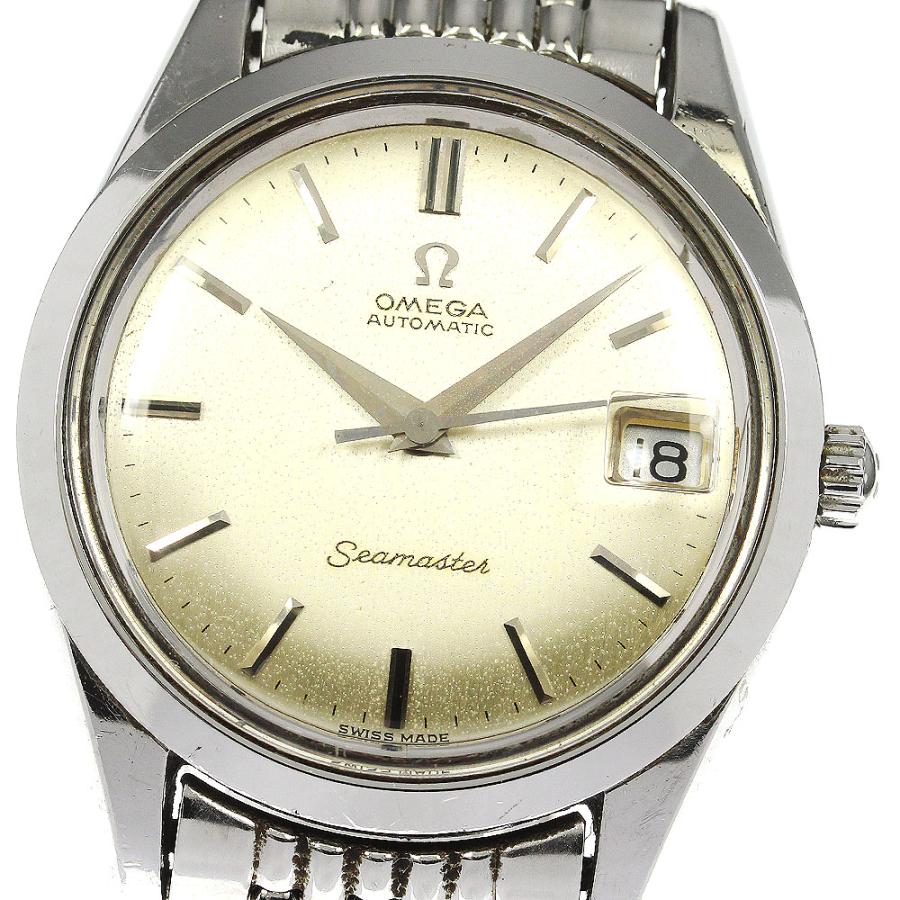 OMEGA オメガ 166.010-63 シーマスター cal.562 ライスブレスレット 自動巻き メンズ _776365 : CLOSER ...