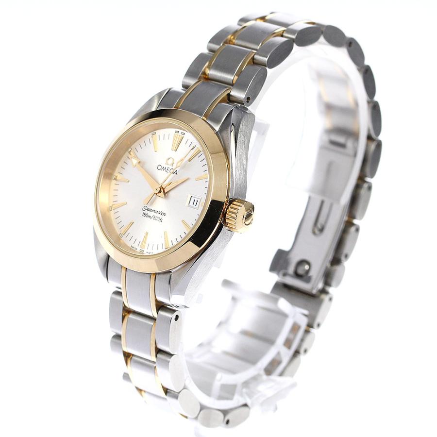 OMEGA オメガ 2377.30 シーマスター アクアテラ 150M YGコンビ クォーツ レディース _776402 : CLOSER Yahoo!ショップ - 通販 - Yahoo!ショッピング