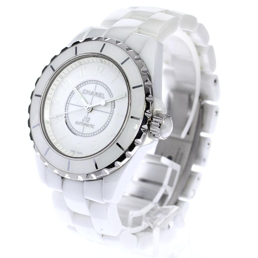 CHANEL シャネル H3443 J12 ホワイトファントム 自動巻き メンズ 保証書付き_776491 : CLOSER Yahoo ...
