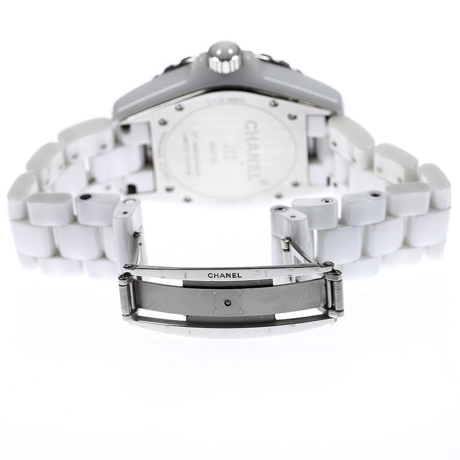 CHANEL シャネル H3443 J12 ホワイトファントム 自動巻き メンズ 保証書付き_776491 : CLOSER Yahoo ...