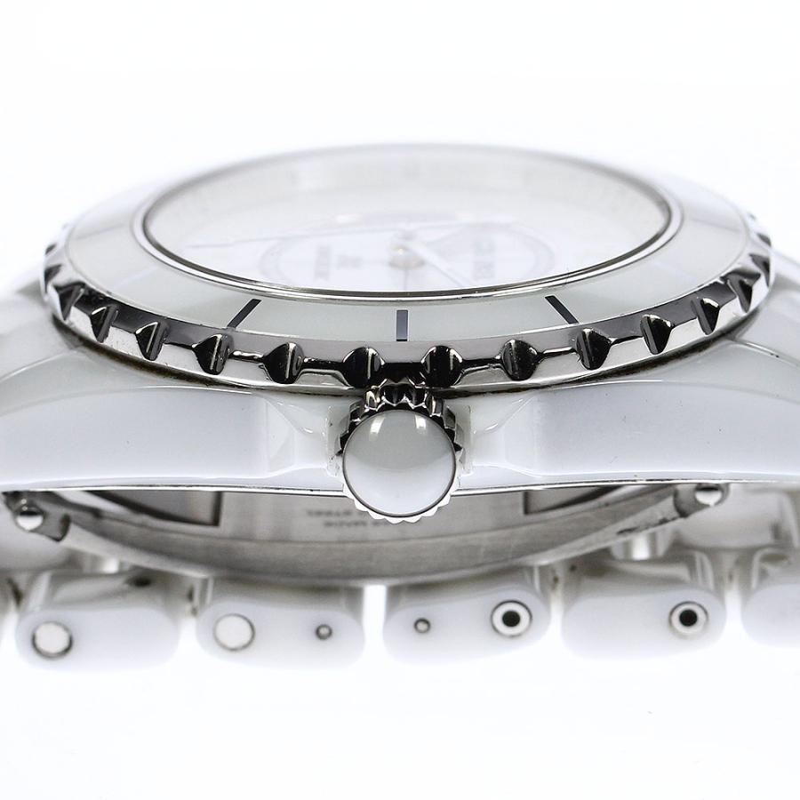 CHANEL シャネル H3443 J12 ホワイトファントム 自動巻き メンズ 保証書付き_776491 : CLOSER Yahoo ...