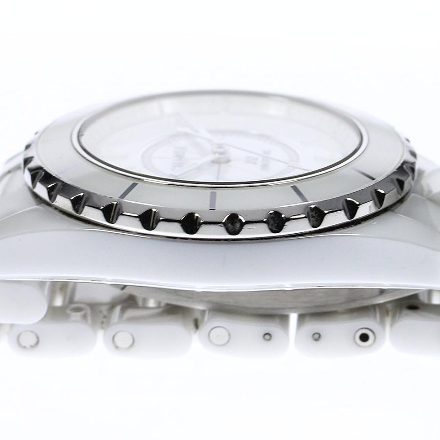 CHANEL シャネル H3443 J12 ホワイトファントム 自動巻き メンズ 保証書付き_776491 : CLOSER Yahoo ...