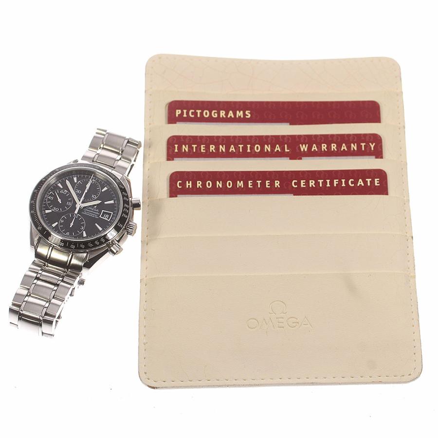 OMEGA オメガ 3210.50 スピードマスター クロノグラフ デイト 自動巻き メンズ 美品 保証書付き_776534 : CLOSER ...