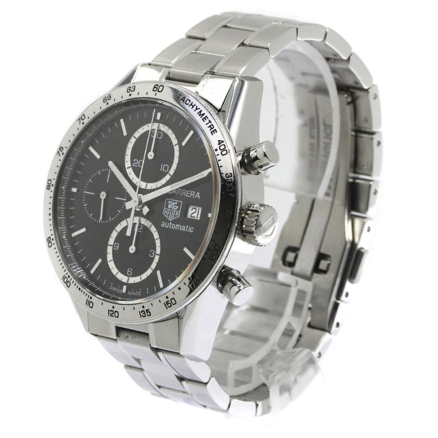 TAG HEUER タグホイヤー CV2016-2 カレラ キャリバー16 クロノグラフ デイト 自動巻き メンズ 良品 _776729 : CLOSER Yahoo!ショップ - 通販 ...