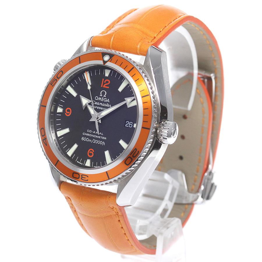OMEGA オメガ 2909.50.38 シーマスター プラネットオーシャン コーアクシャル クロノメーター 自動巻き メンズ 保証書付き ...