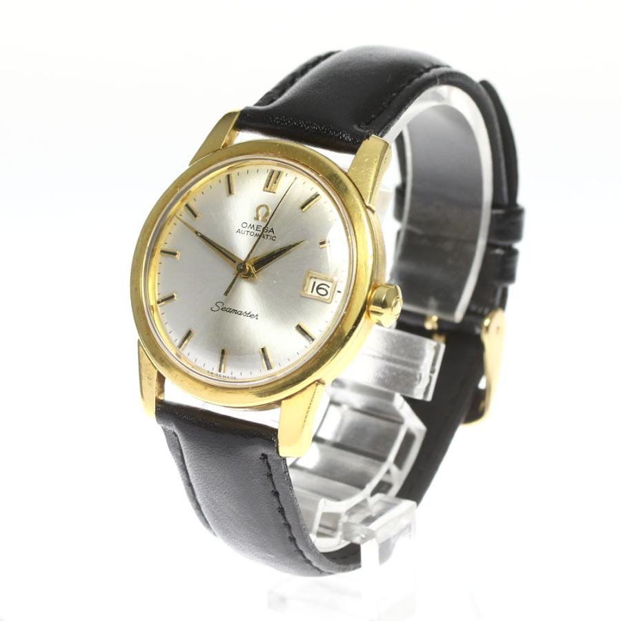 オメガ OMEGA 2849 SC-8 シーマスター K18YG デイト Cal.503 自動巻き メンズ _776961 : 776961 ...