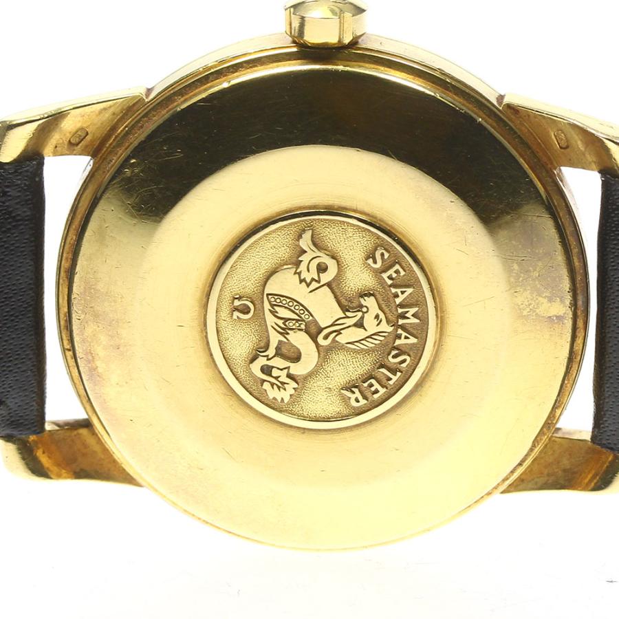 オメガ OMEGA 2849 SC-8 シーマスター K18YG デイト Cal.503 自動巻き メンズ _776961 : 776961 ...