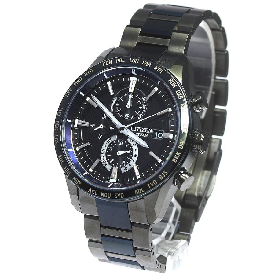 シチズン CITIZEN AT8187-75E アテッサ 35thアニバーサリー ソーラー電波 メンズ 美品 _776992【ev20】 : 776992 : CLOSER Yahoo ...