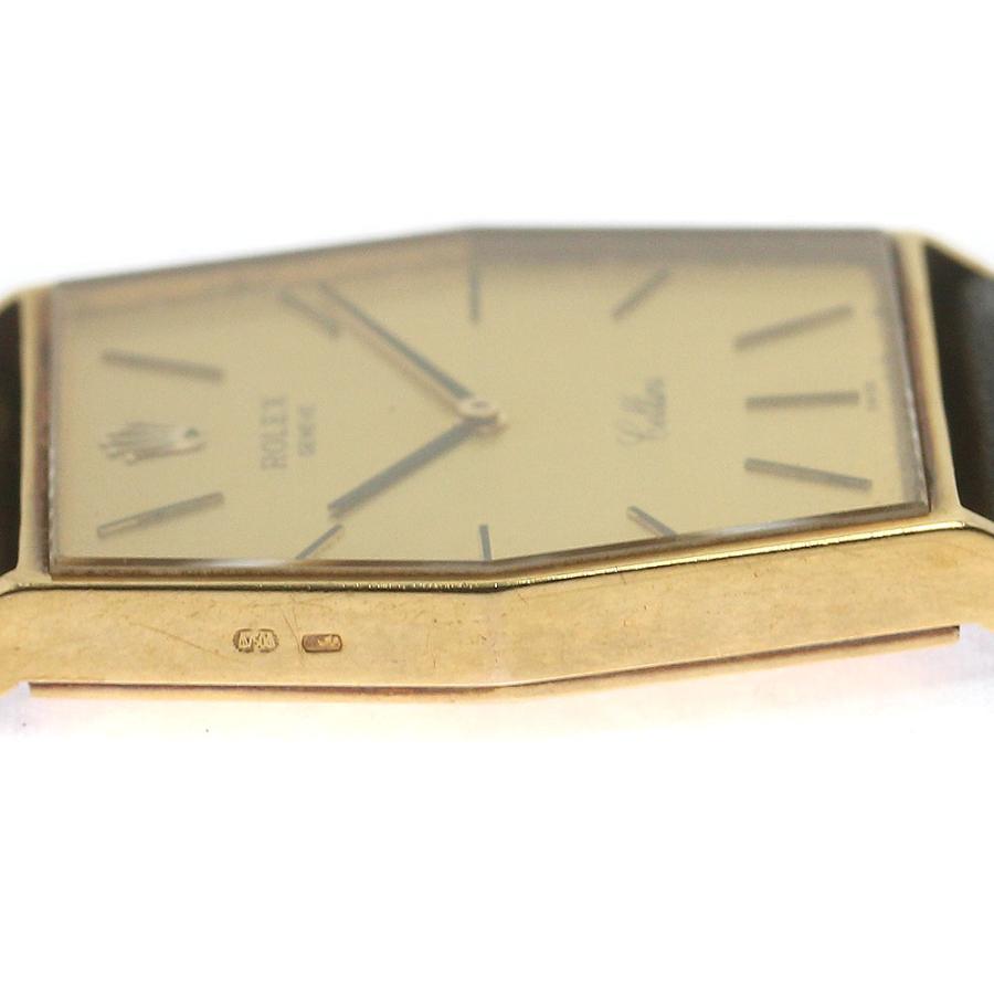 ROLEX ロレックス 4122 チェリーニ K18YG cal.1601 手巻き メンズ _777356 : CLOSER Yahoo ...