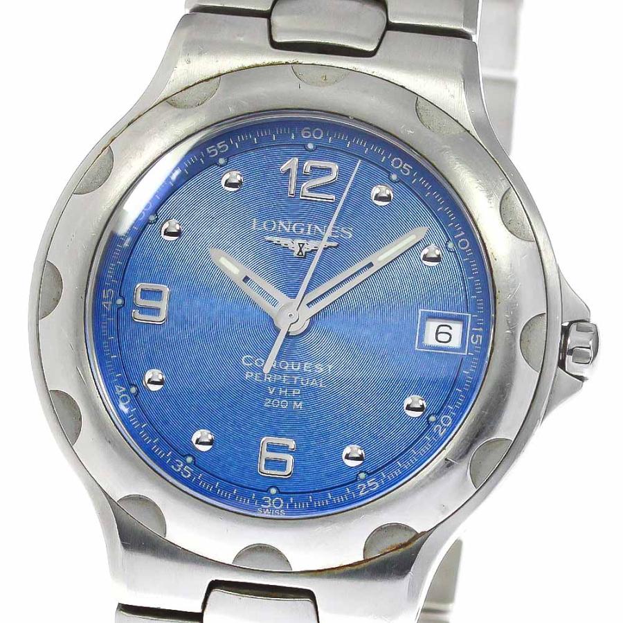 LONGINES ロンジン L1.636.4 コンクエスト デイト クォーツ メンズ _778978 : CLOSER Yahoo!ショップ - 通販 - Yahoo!ショッピング