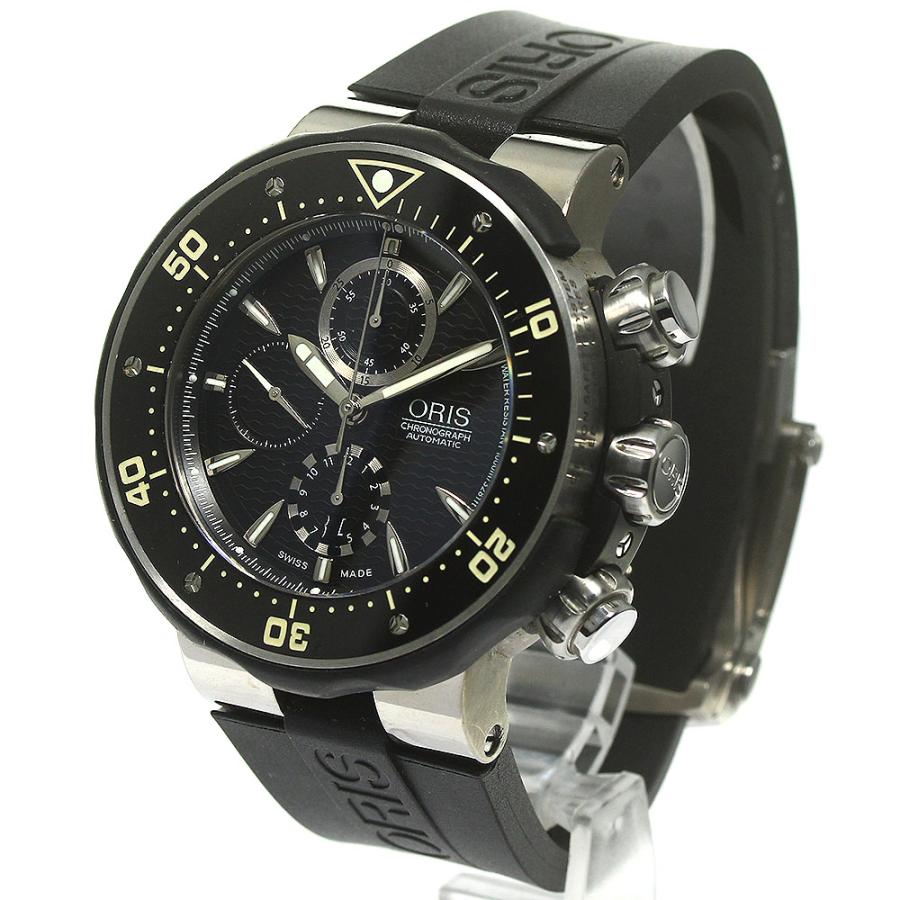 ORIS オリス 7630-71 プロダイバー クロノグラフ デイト 自動巻き メンズ _780338 : CLOSER Yahoo!ショップ ...