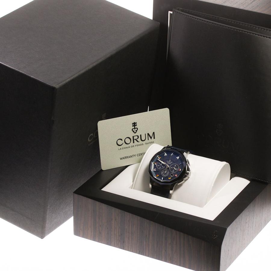 CORUM コルム 01.0096 アドミラルズカップ レジェンド42 デイト 自動巻き メンズ 良品 箱・保証書付き_780475 : CLOSER Yahoo!ショップ - 通販 ...