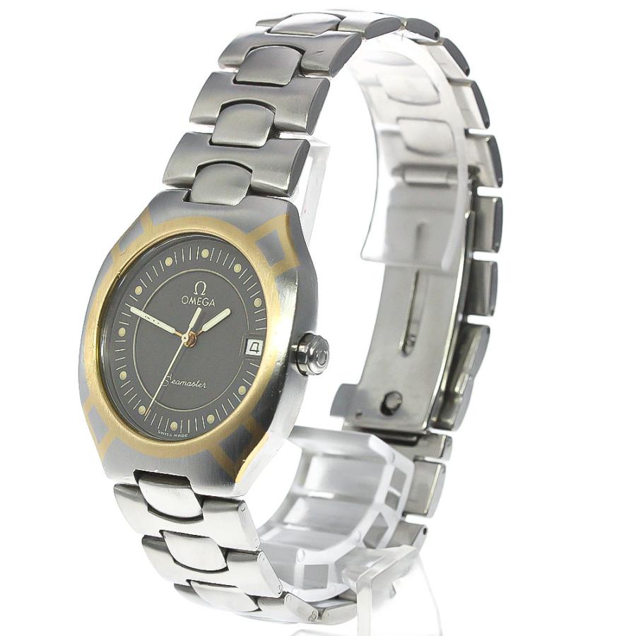 OMEGA オメガ シーマスター ポラリス デイト クォーツ メンズ _780665 : CLOSER Yahoo!ショップ - 通販 ...