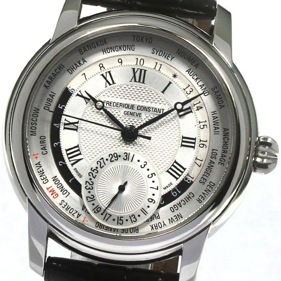 FREDERIQUE CONSTANT フレデリック・コンスタント FC718X4H6 ワールドタイマー マニュファクチュール デイト 自動 ...