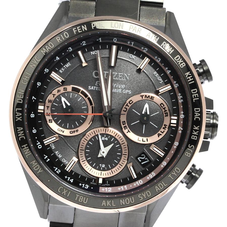 CITIZEN（シチズン） CITIZEN CC4016-67E アテッサ ACT Line エコドライブ ソーラー電波 メンズ 極美品 ...