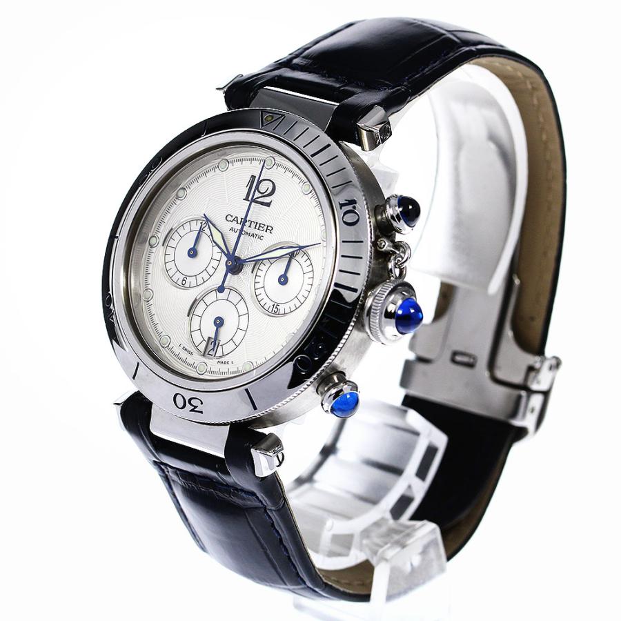 Cartier カルティエ CARTIER W3103055 パシャ 38MM クロノグラフ 自動巻き メンズ 良品 _781552 : CLOSER Yahoo!ショップ - 通販 ...