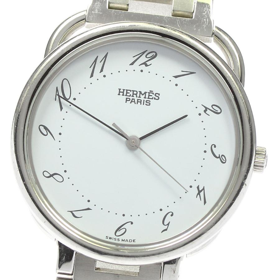 HERMES エルメス AR4.710 アルソー クォーツ メンズ _782085 : CLOSER Yahoo!ショップ - 通販 - Yahoo!ショッピング