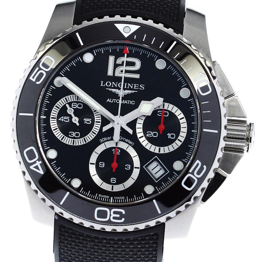 LONGINES ロンジン L3.783.4 ハイドロコンクエスト クロノグラフ 自動巻き メンズ 良品 箱・保証書付き_782249 ...
