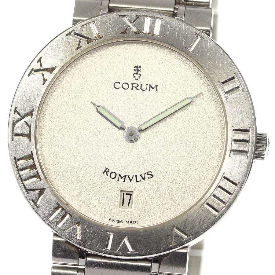 CORUM（コルム） CORUM 43.703.20V400 ロムロス デイト クォーツ メンズ 保証書付き_783056 : CLOSER Yahoo!ショップ - 通販 - Yahoo ...