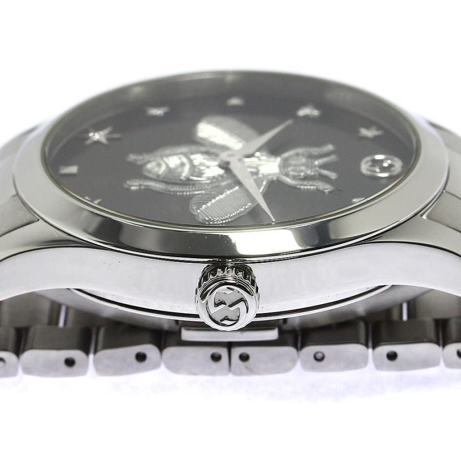 GUCCI グッチ 126.4/YA1264136 Gタイムレス Bee クォーツ メンズ _783087 : CLOSER Yahoo ...